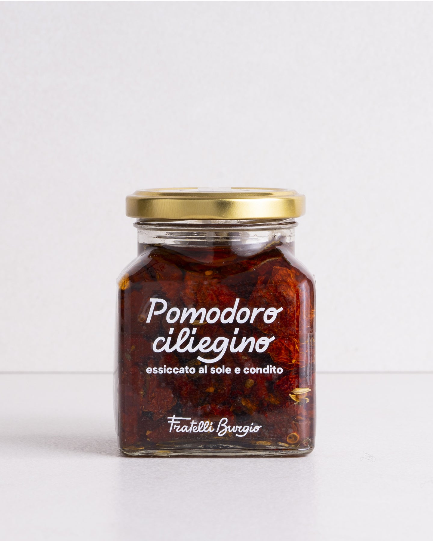 Pomodoro ciliegino essiccato al sole e condito – Fratelli Burgio